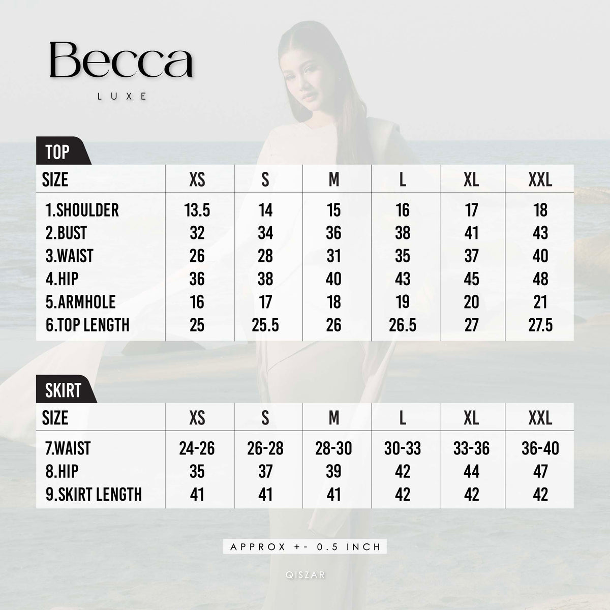 BECCA LUXE - CEMENT – Qiszar