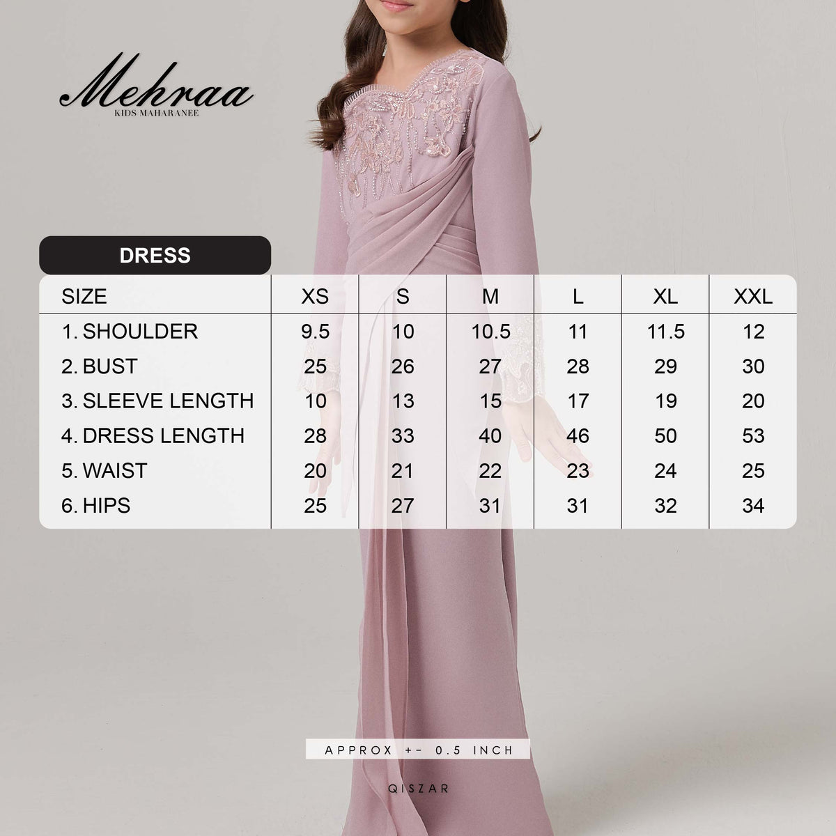 KIDS MEHRAA - DEEP FUSCHIA – Qiszar