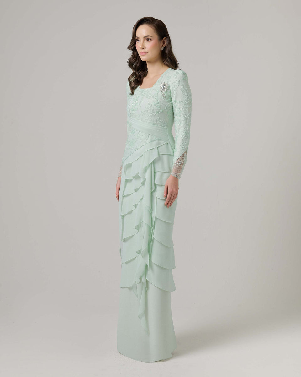 MISHKAA MAHARANEE - JELLY GREEN – Qiszar