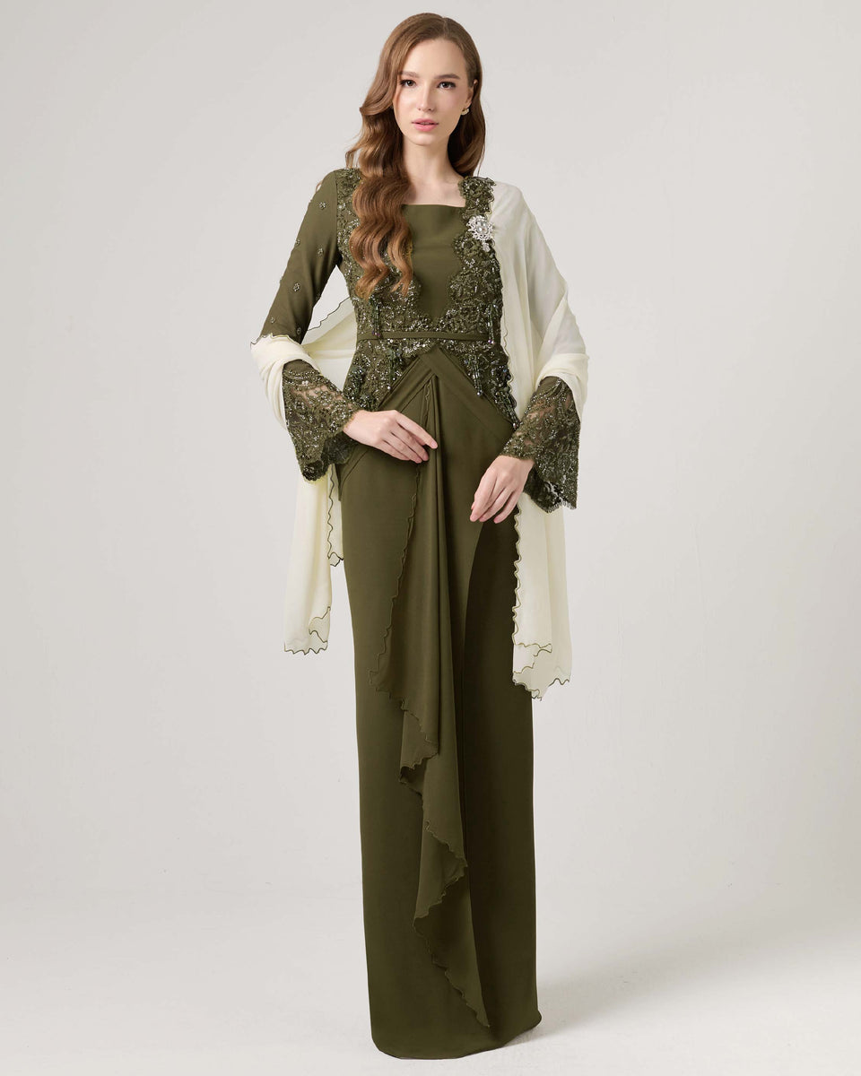 NEETHA PREMIUM - DEEP OLIVE – Qiszar
