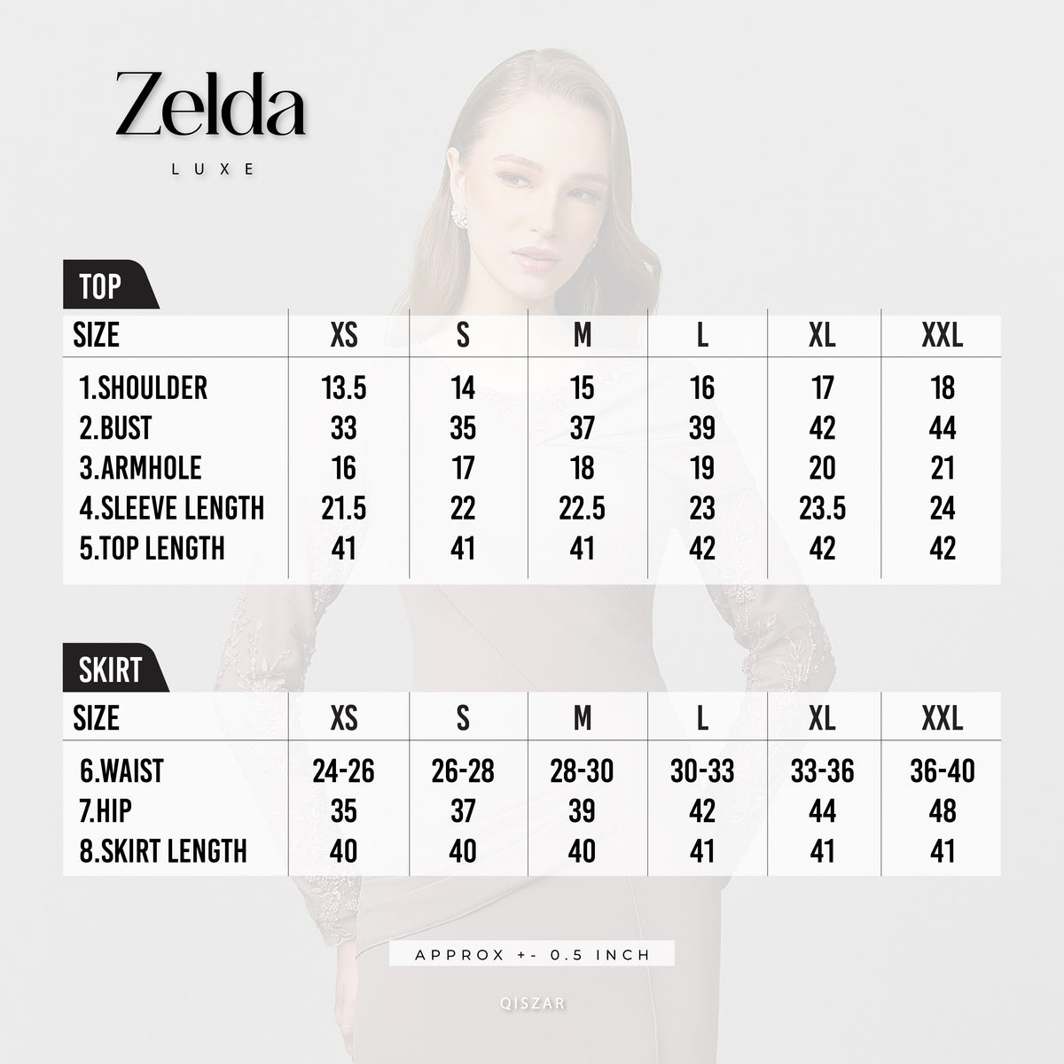 ZELDA LUXE - BROWN MAHOGANY – Qiszar